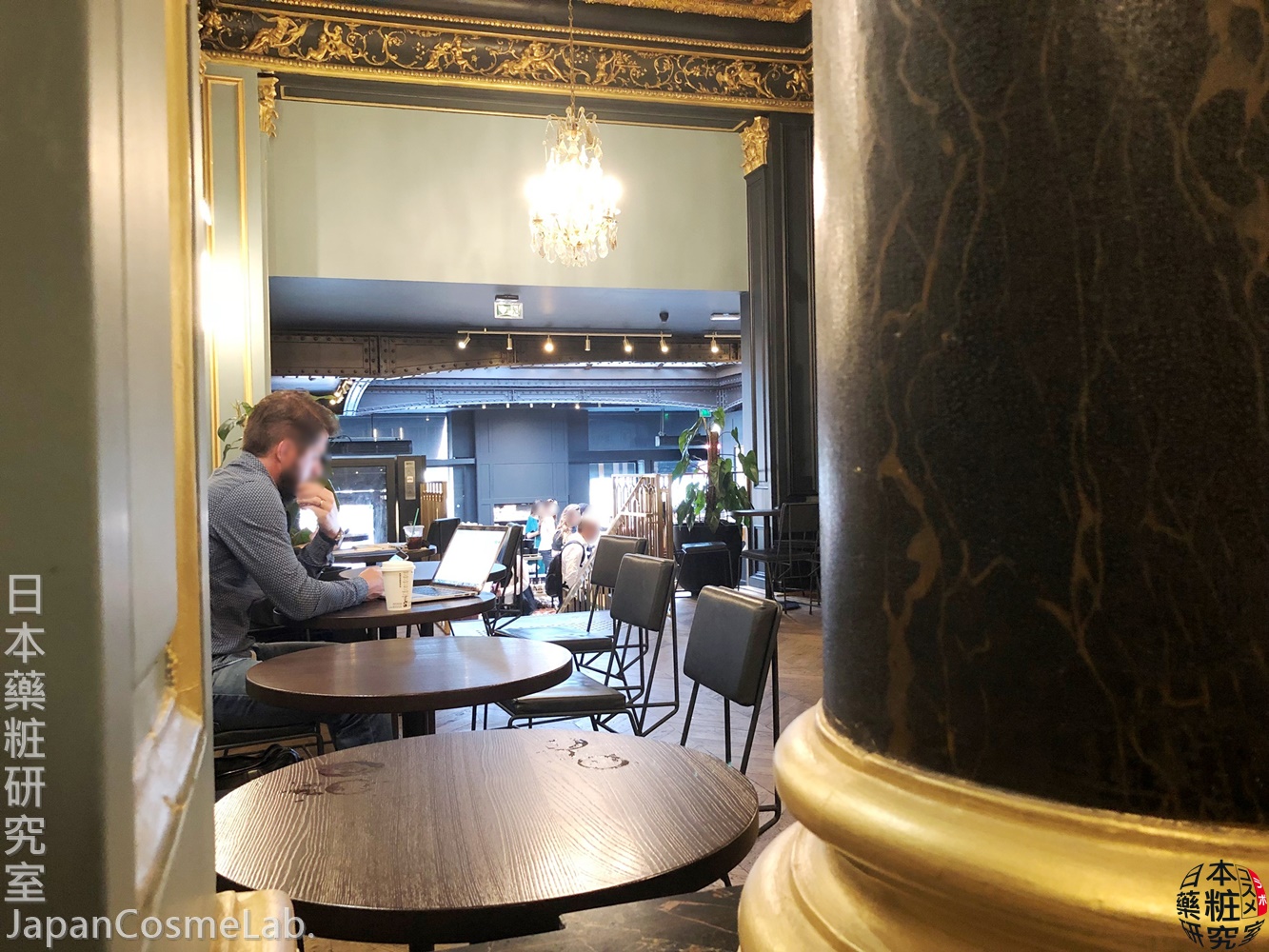 [咖啡廳@PARIS]STARBUCKS OPERA這間星巴克超豪華 巴黎歌劇院附近的華麗風星巴克Capucines Gorgeous ...